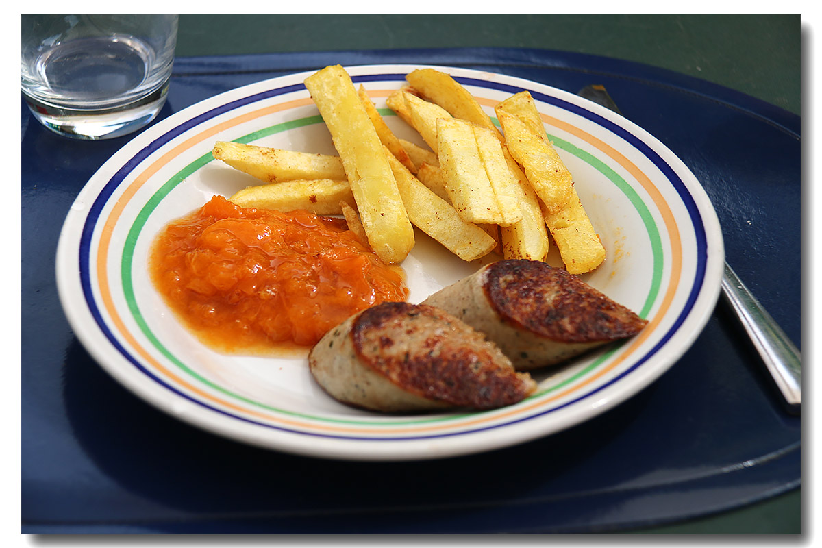 Boudin compote d'abricots frite - La cuisine d'Olivier