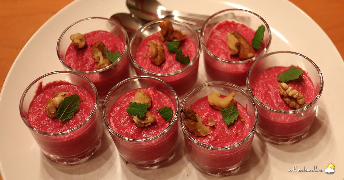 Mousse à la betterave rouge - La cuisine d'Olivier