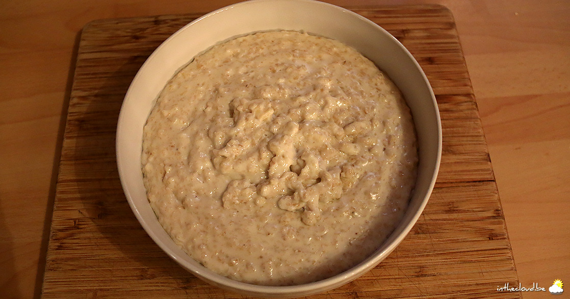 Gruau d'avoine - Porridge - La cuisine d'Olivier